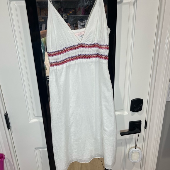 Dresses | Alice Trixie White Linen Dress Medium | Poshmark